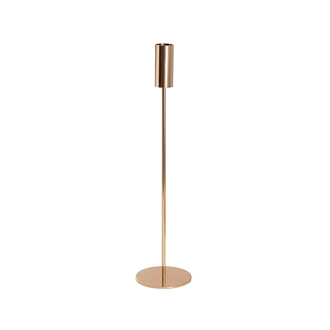 Elegant Single Taper Candle Holder Stand Gold (8x33cmH) – Koch & Co Pty Ltd