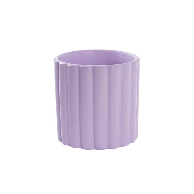 Ceramic Cylinder Lily Pot Matte Lilac (14Dx14cmH) – Koch & Co Pty Ltd