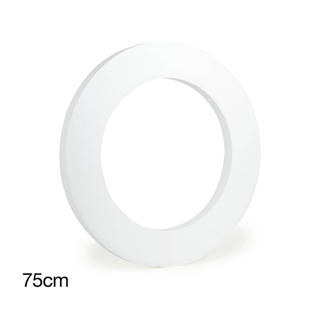 Polystyrene Wreath Round (75Dx5cm) 30" Styro – Koch & Co Pty Ltd