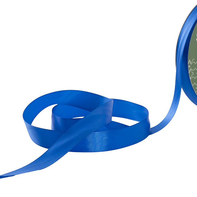 Ribbon Satin Single Faced Royal Blue (25mmx46m) 50y