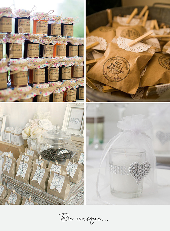 Which do you favour? A guide to wedding favours | The Koch Blog