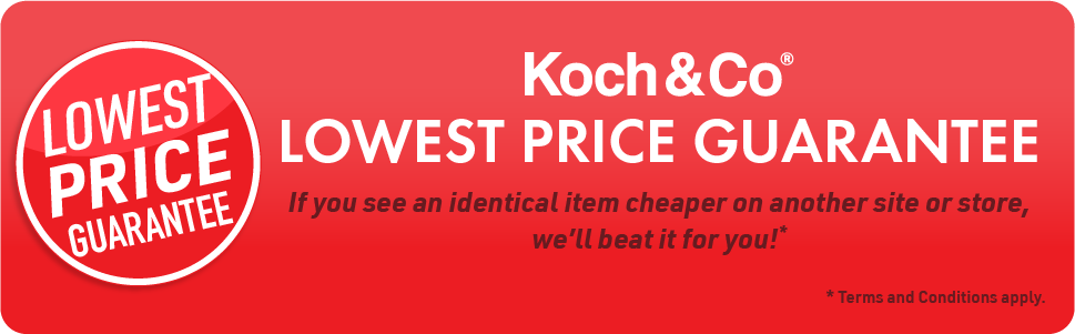 Lowest Price Guarantee | Koch & Co