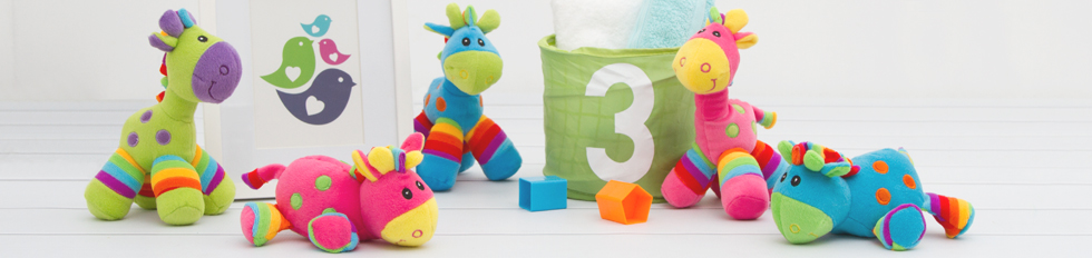 Baby Soft Toys - Baby Comforters, Rattles & Plush Toys | Koch & Co